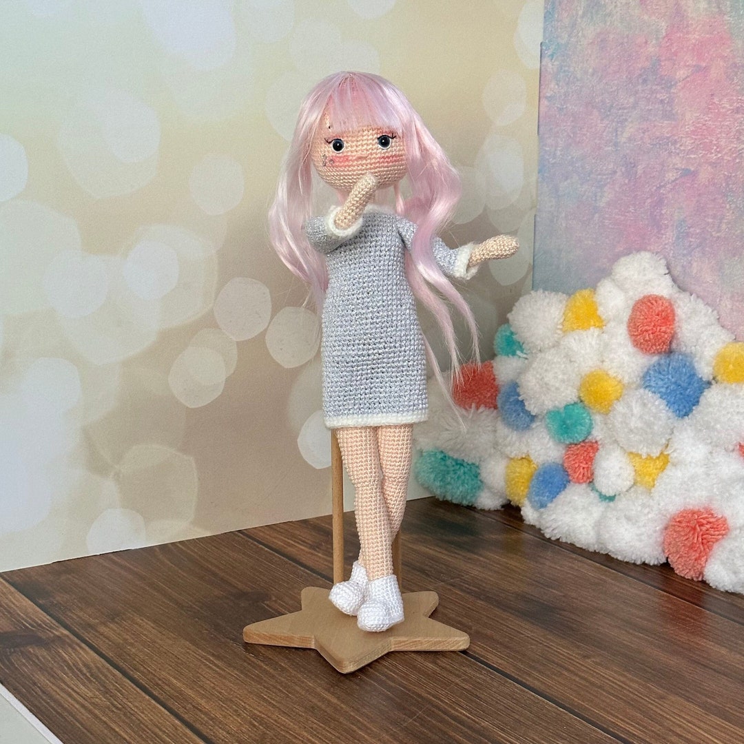 Crochet Enid Sinclair, Enid Sinclair Doll, Handmade Enid Doll ...