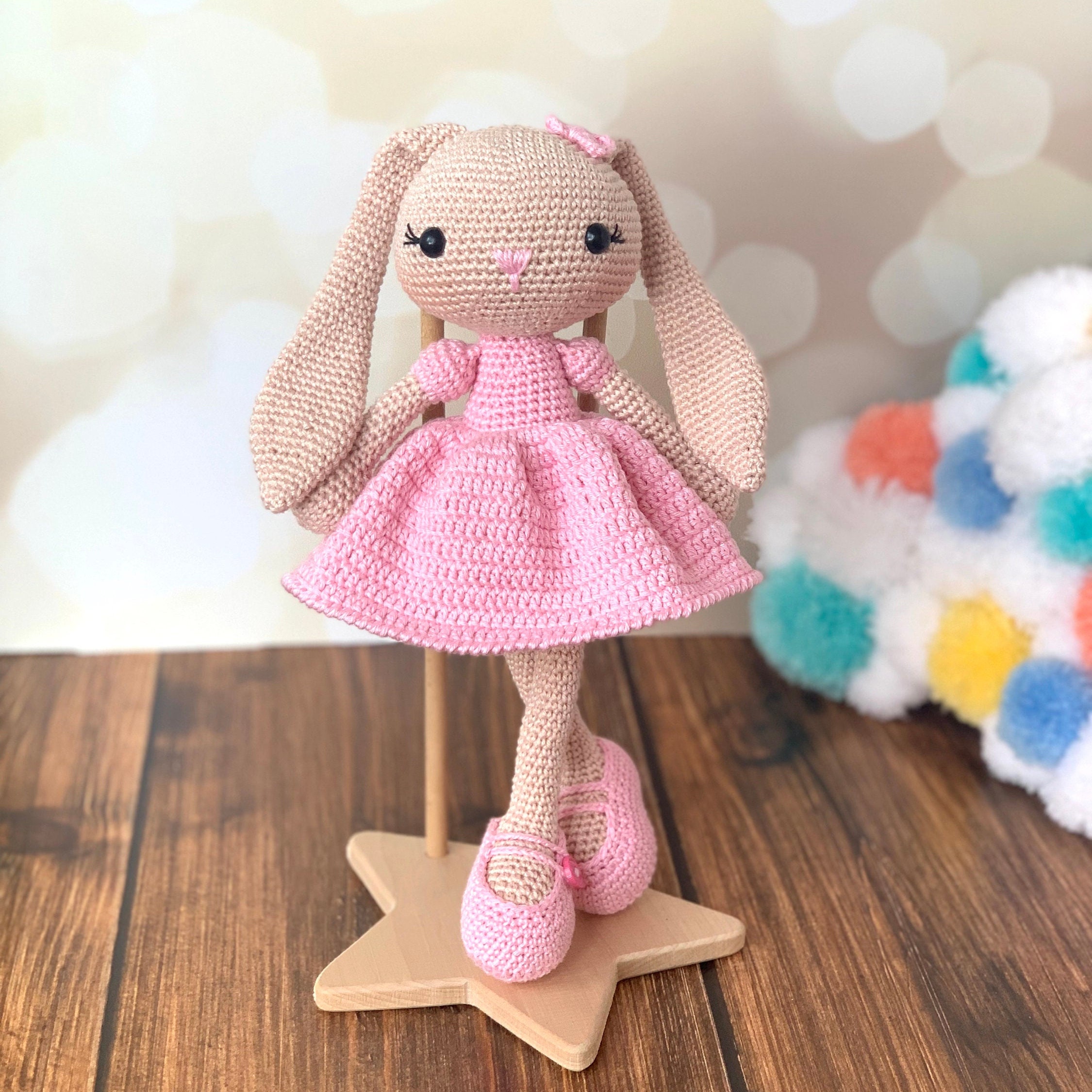 Personalized Crochet Bunny Doll Customized Rabbit for Sale - Etsy