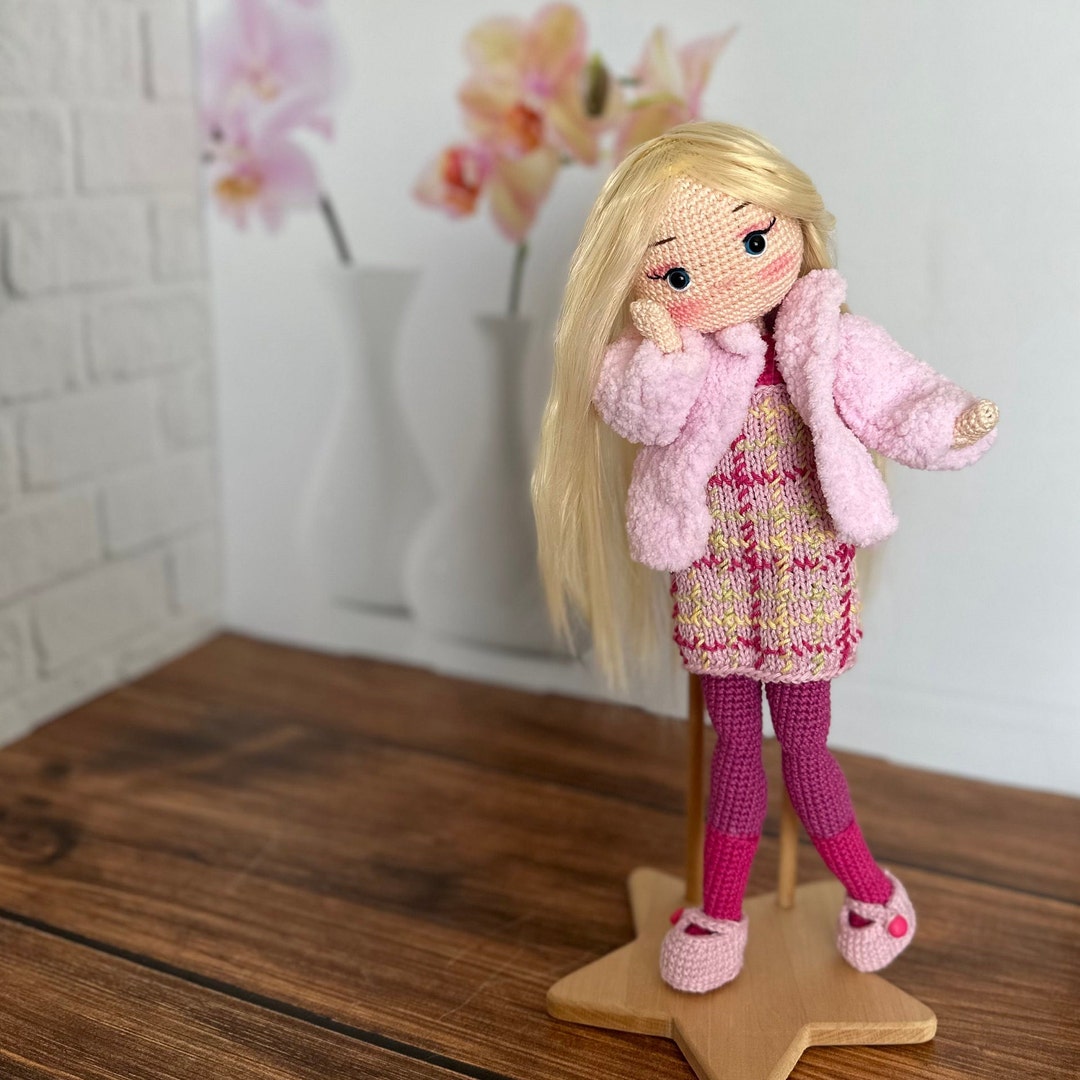 Crochet Enid Sinclair, Enid Sinclair Doll, Handmade Enid Doll ...