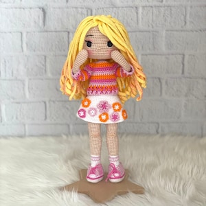 Crochet Enid Sinclair, Enid Sinclair Doll, Handmade Enid Doll ...
