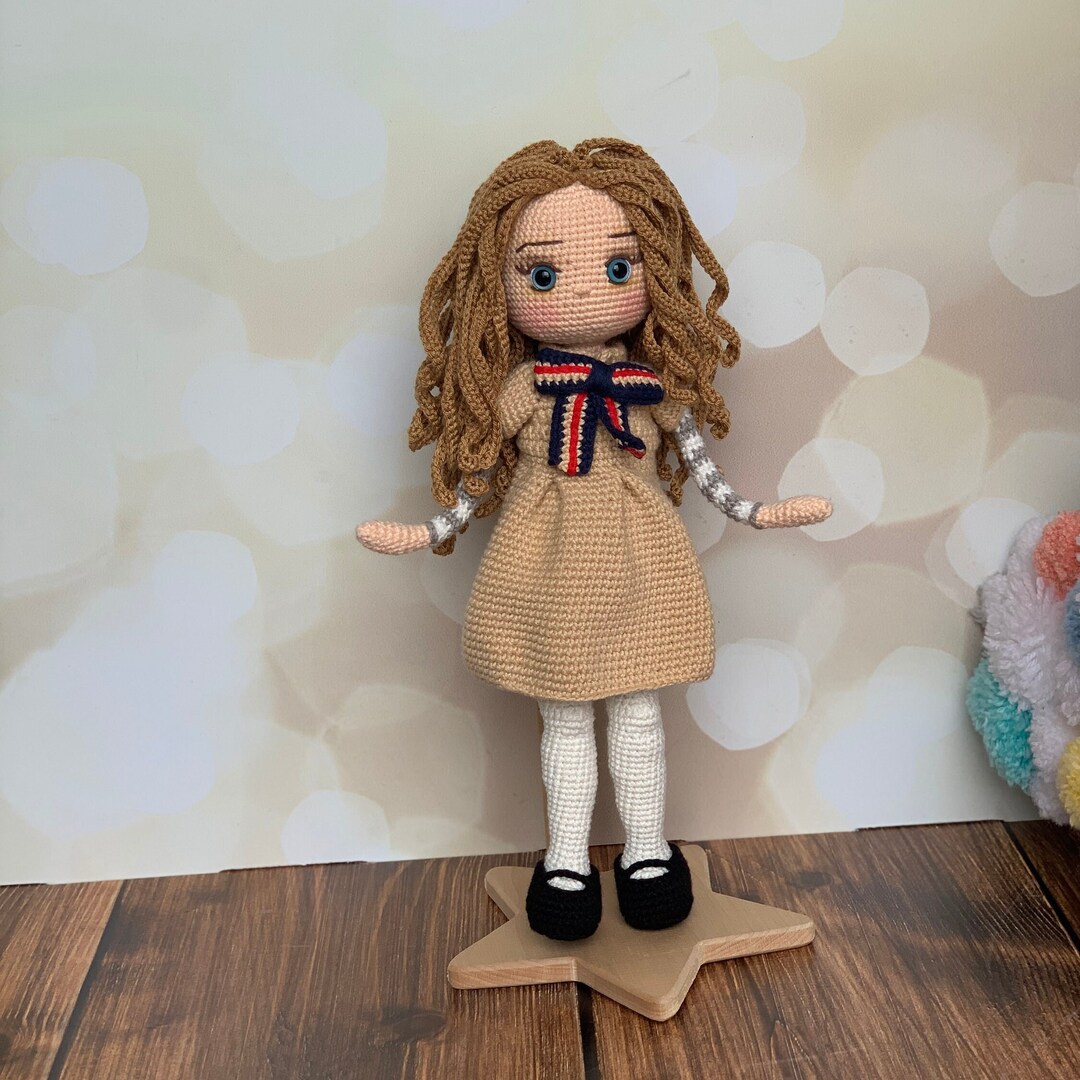 Crochet Megan, Crochet M3gan Doll, Best Friend Megan, Horror Gothic ...