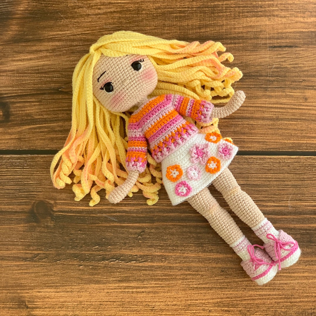 Crochet Doll for Sale, Amigurumi Doll for Sale, Crochet Amigurumi Doll ...