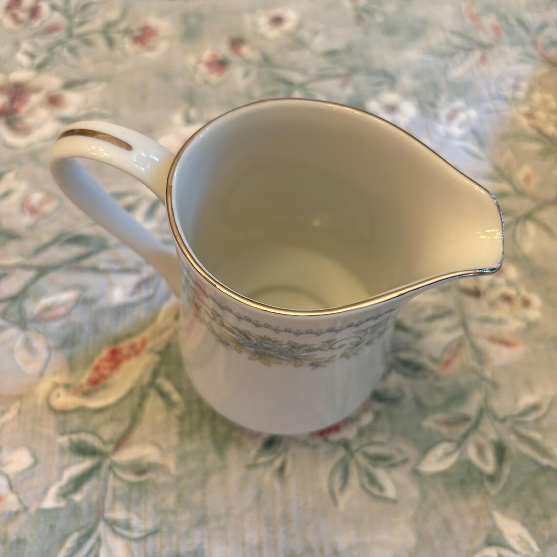 Vintage Nitto Fine China Creamer Pitcher in Hanover Platinum Made in ...