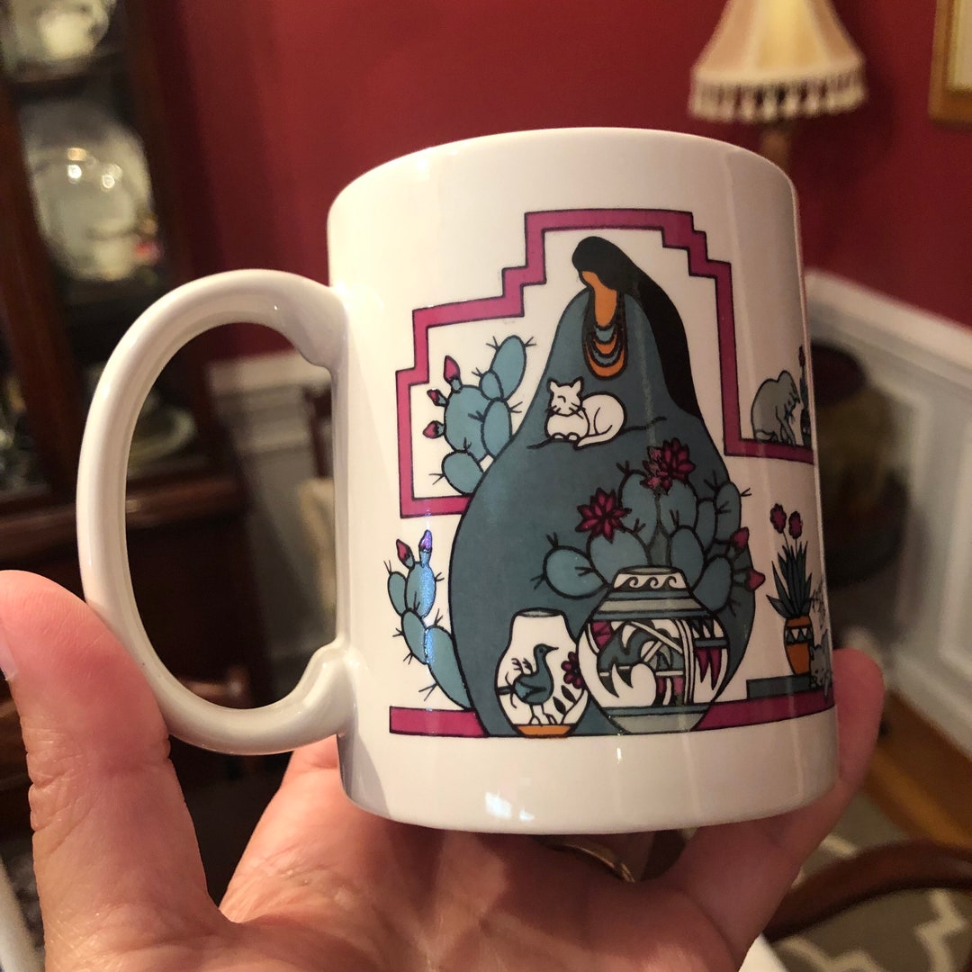 Vintage Gale Tuoti Friends for Life Coffee Mug Southwestern Artist ...