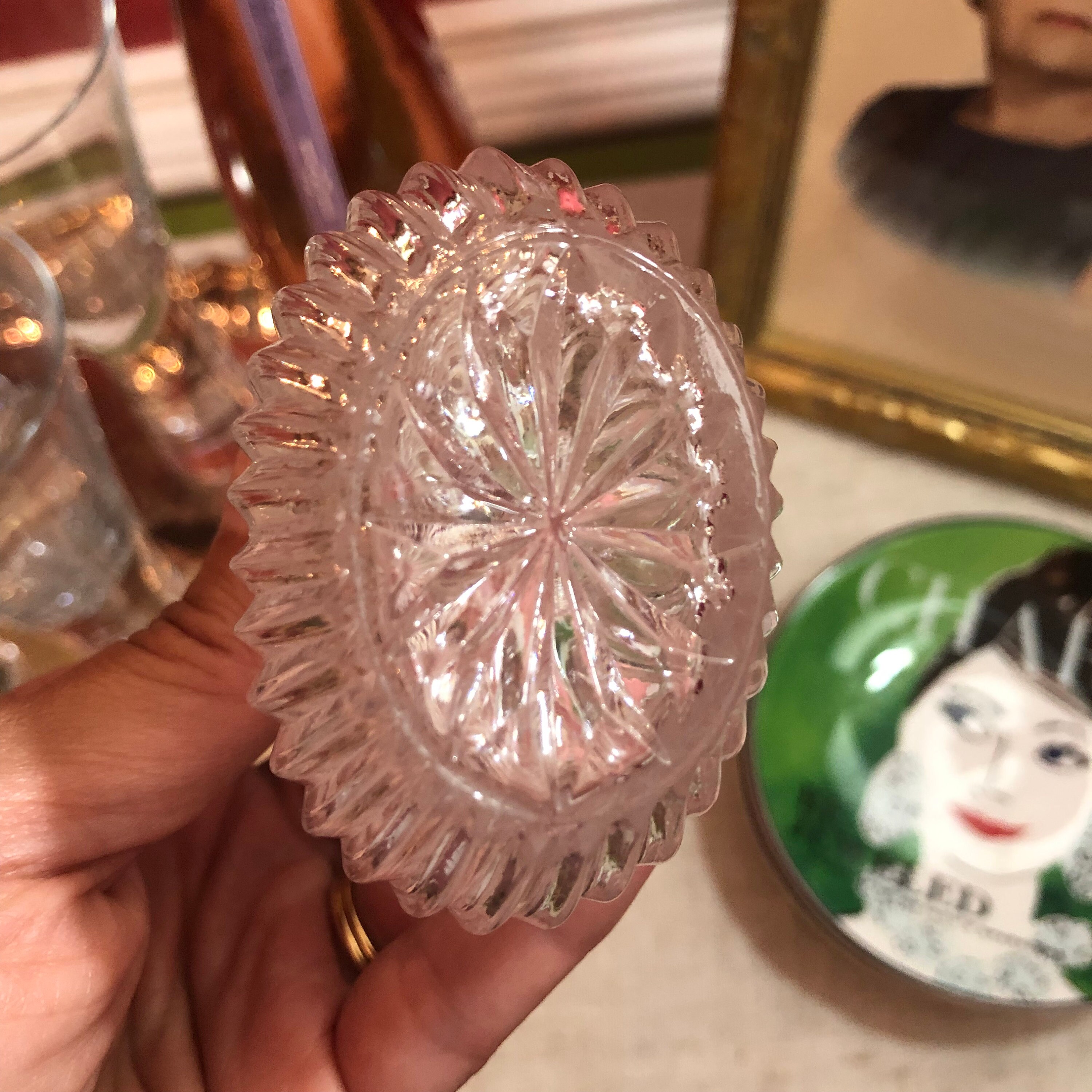 Bleikristall Lead Crystal Perfume Bottle Clear Glass Made in - Etsy