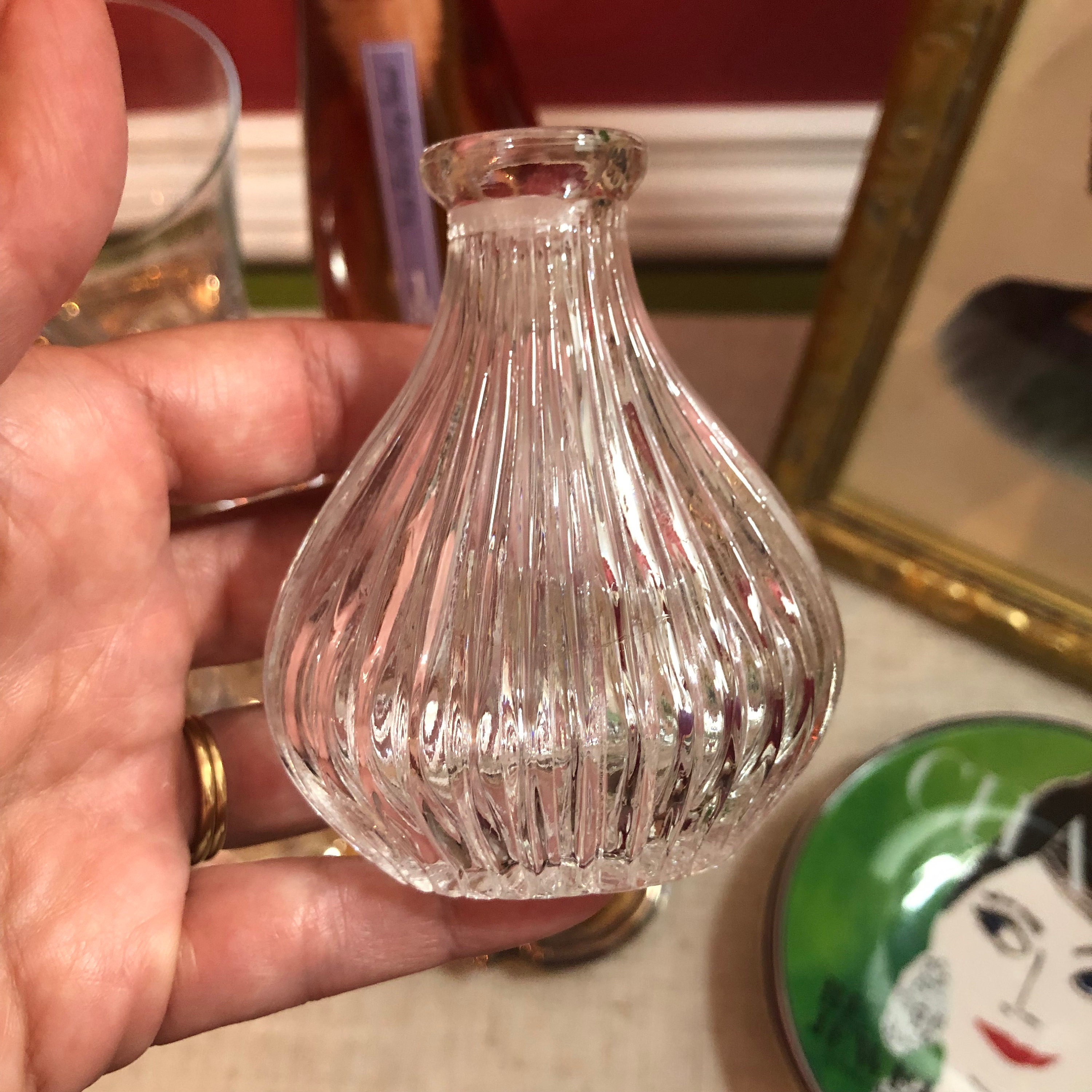 Bleikristall Lead Crystal Perfume Bottle Clear Glass Made in - Etsy