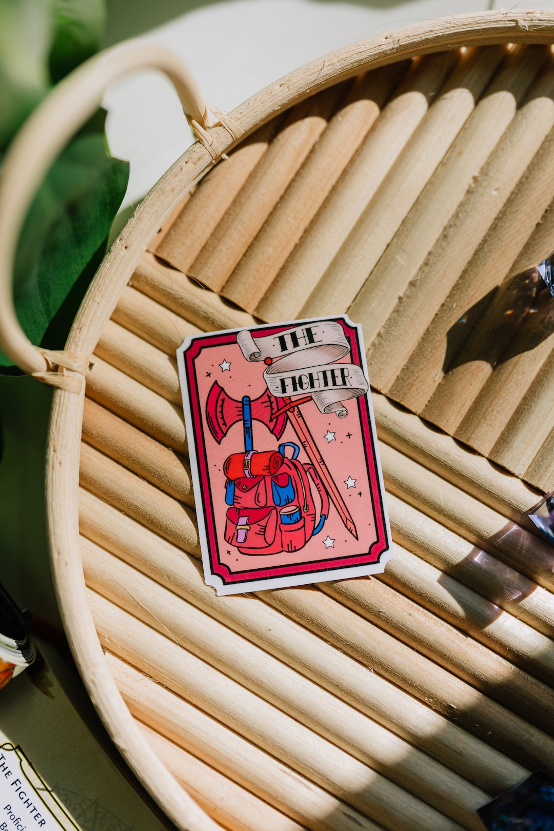 Fighter Sticker, Dungeons and Dragons, Class Sticker, DND Merch, Dnd ...