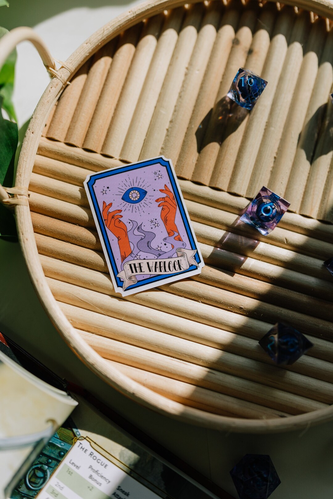 Warlock Sticker, Dungeons and Dragons, Class Sticker, DND Merch, Dnd ...