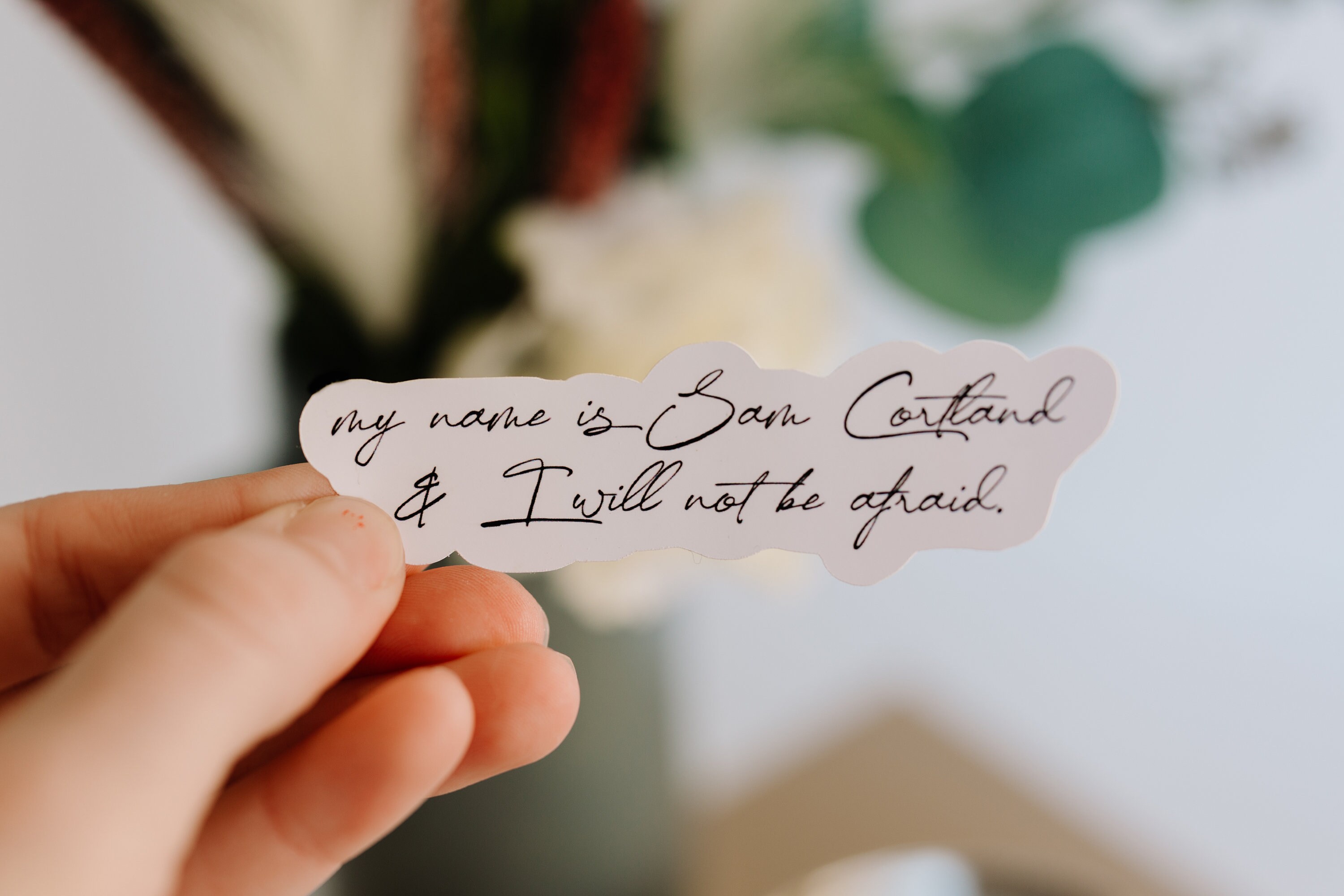 Sam Cortland Sticker TOG Inspired Sticker Fandom Sticker - Etsy