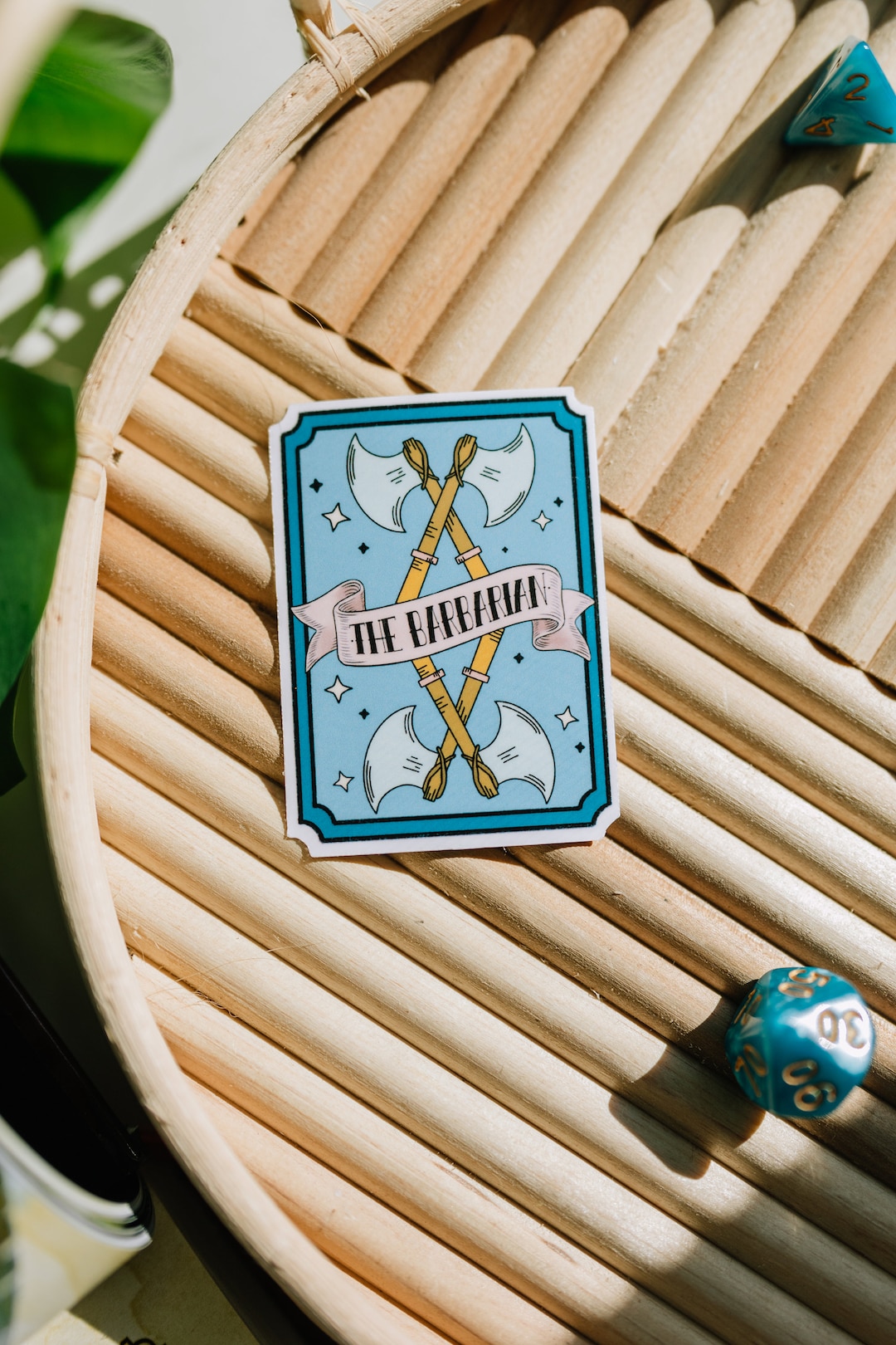 Barbarian Sticker, Dungeons and Dragons, Class Sticker, DND Merch, Dnd ...