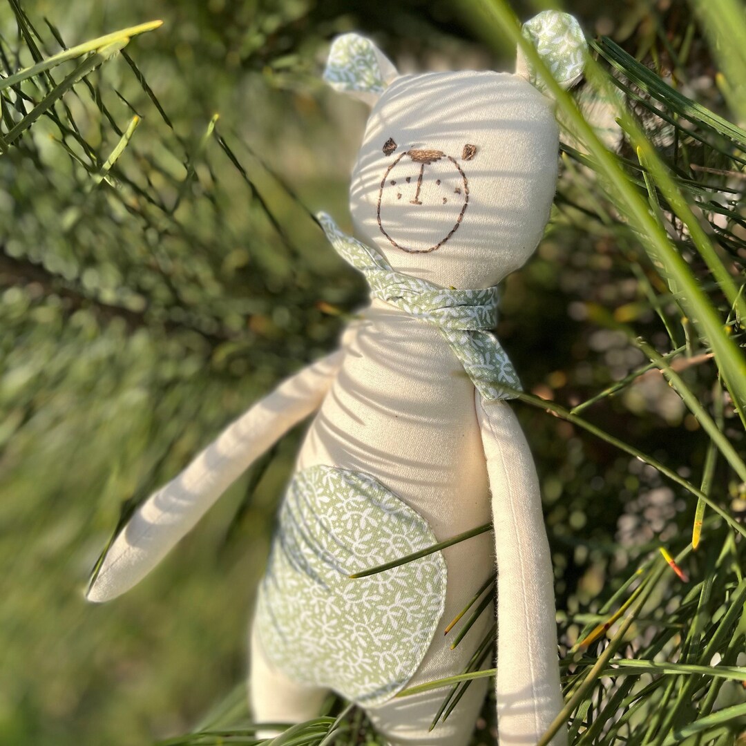Unique Handmade Cotton Teddy Bear, Baby Sleeping Toy, St Patricks Day ...