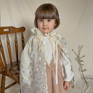 Pretend Toddler, Kids and Girls Cape, Star Pattern Toddler Cape, Party ...