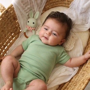 3 Pieces Set | 100% Organic Cotton Baby Romper | Jumpsuit, Gender ...