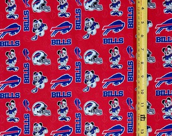 Buffalo Bills Quilt Fabric - Etsy
