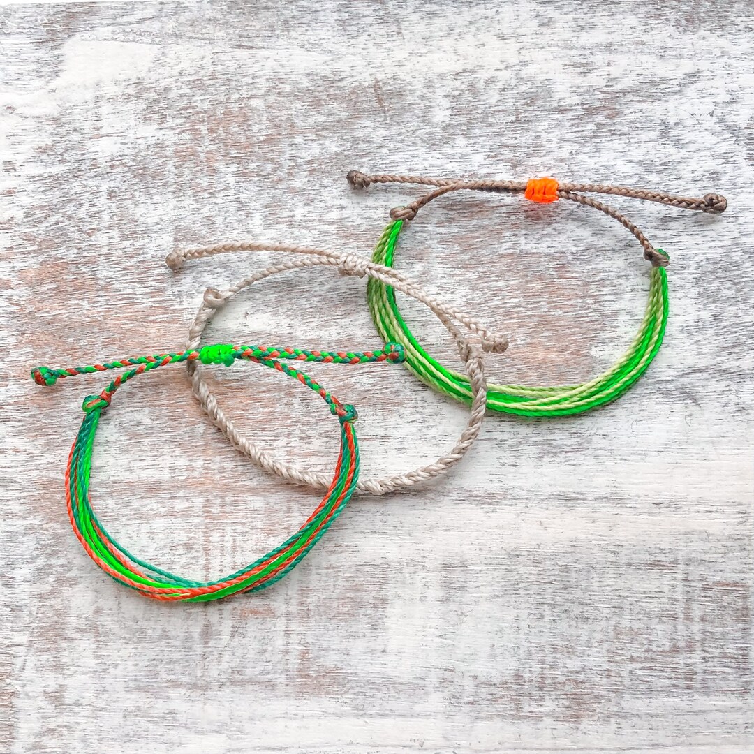 Set of 3 Kids Friendship Adjustable String Bracelets Bracelets for Kids ...