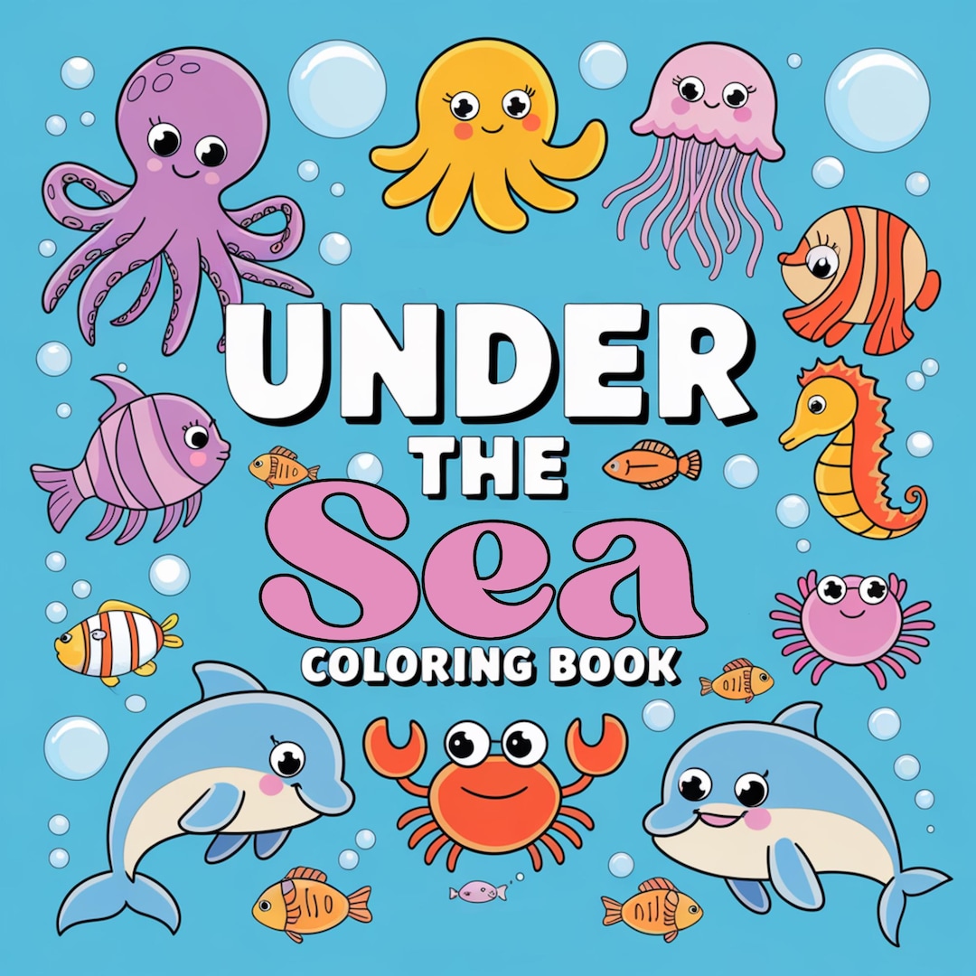 93 Under the Sea Coloring Pages Printable - Ocean Coloring Pages - Sea ...