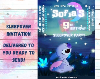 Stitch Sleepover - Etsy