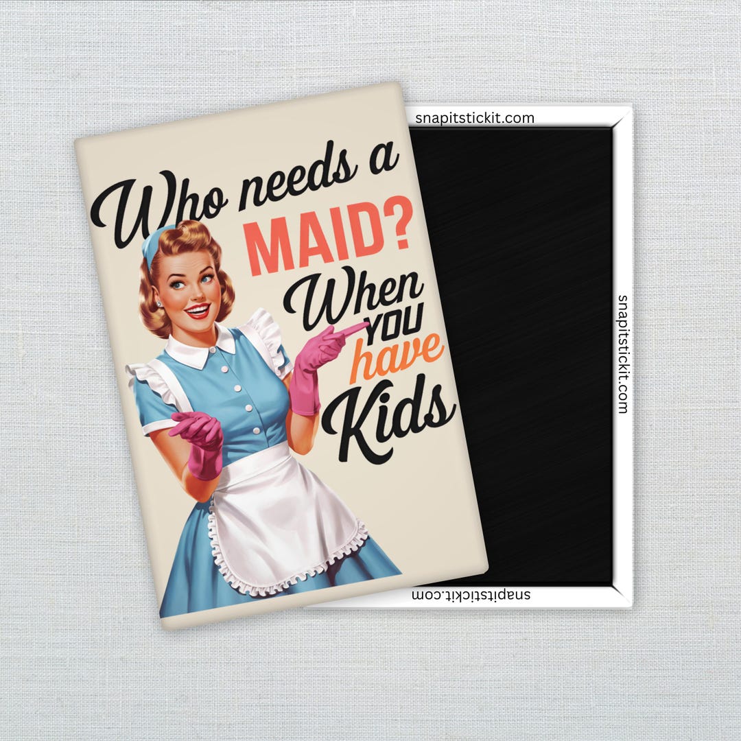 Sarcastic Retro Women Magnets: Funny Gag Gift, Sassy Office Decor - Etsy