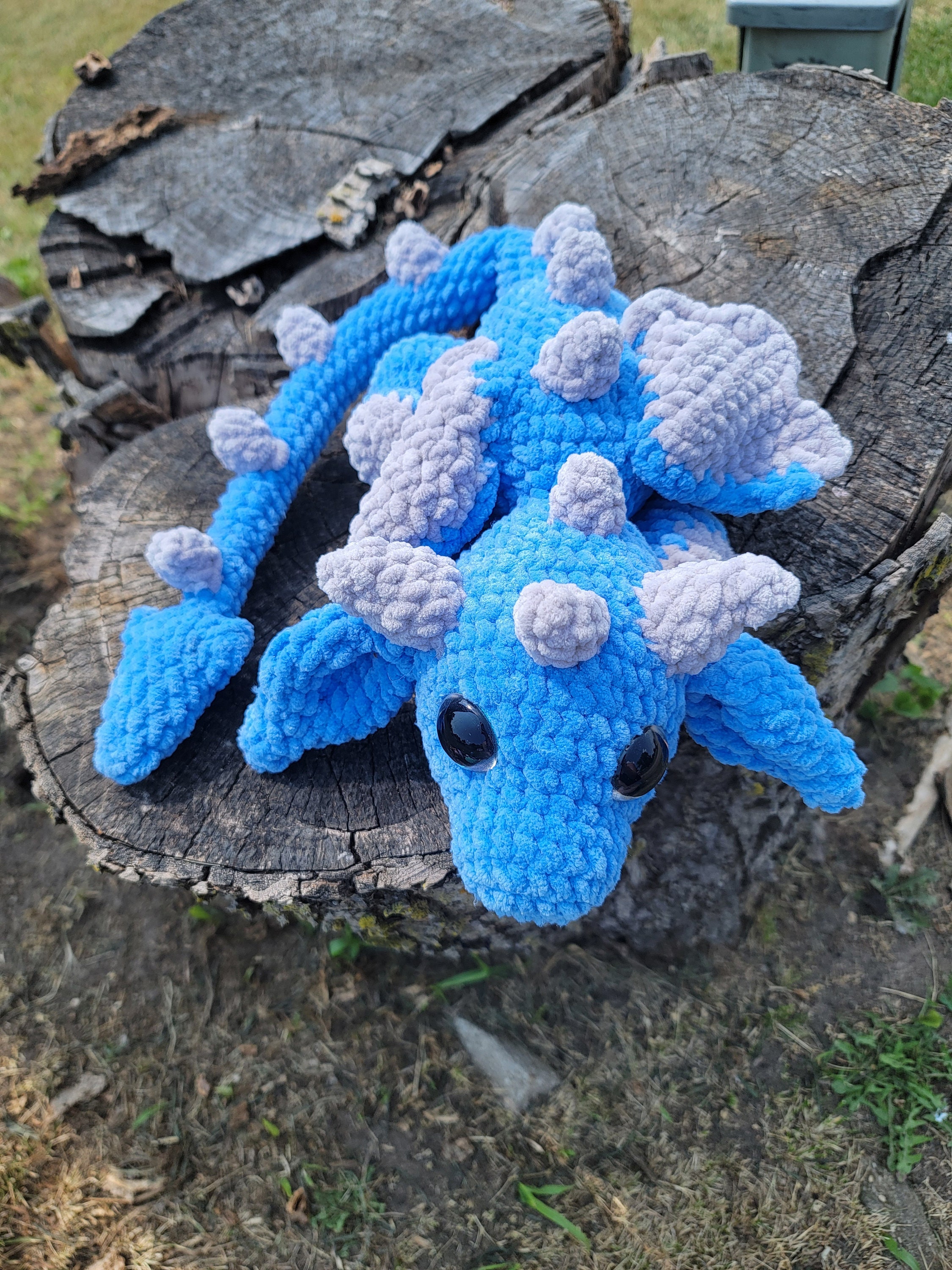 Ember the Crochet Dragon - Etsy