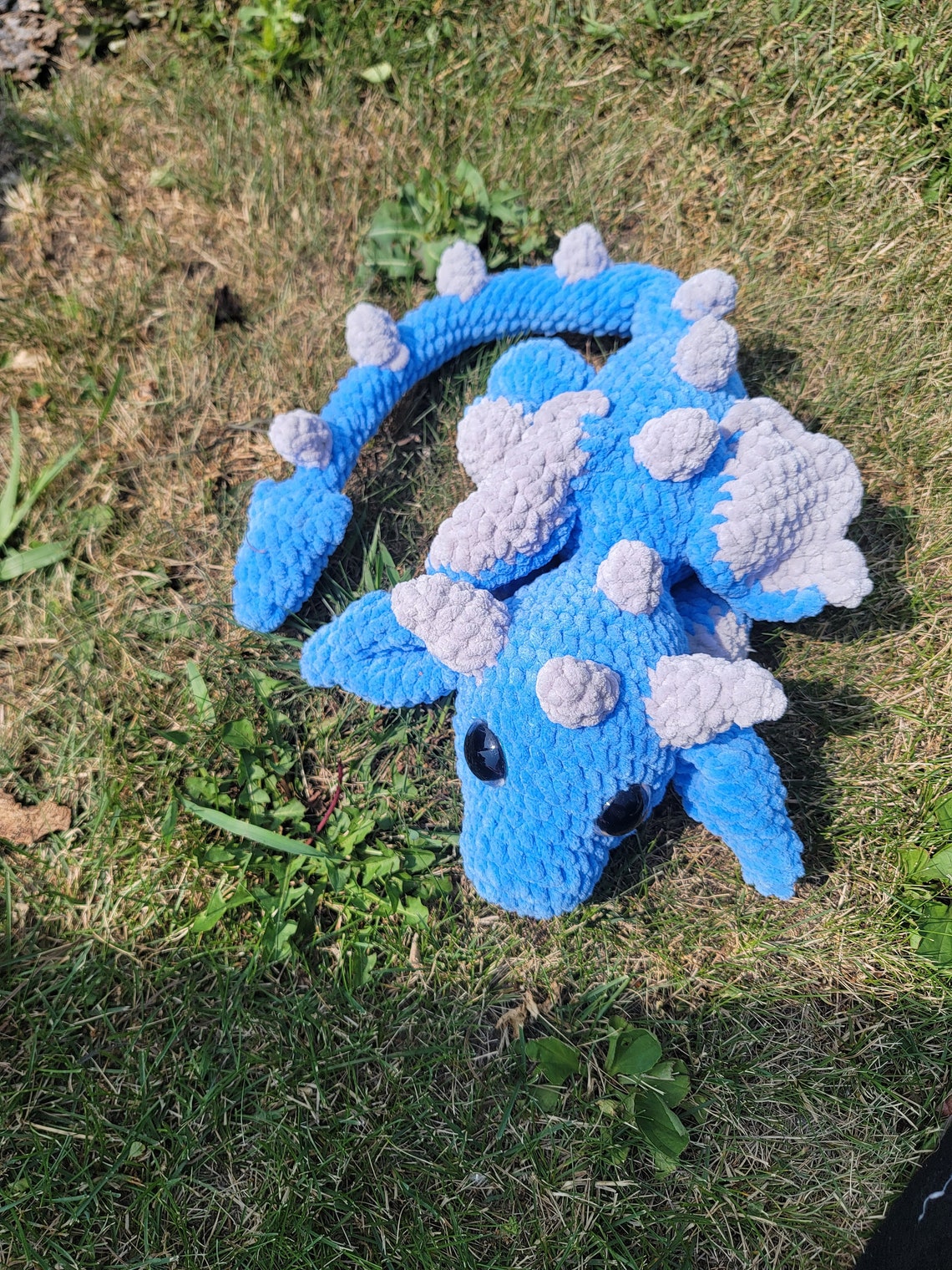 Ember the Crochet Dragon - Etsy