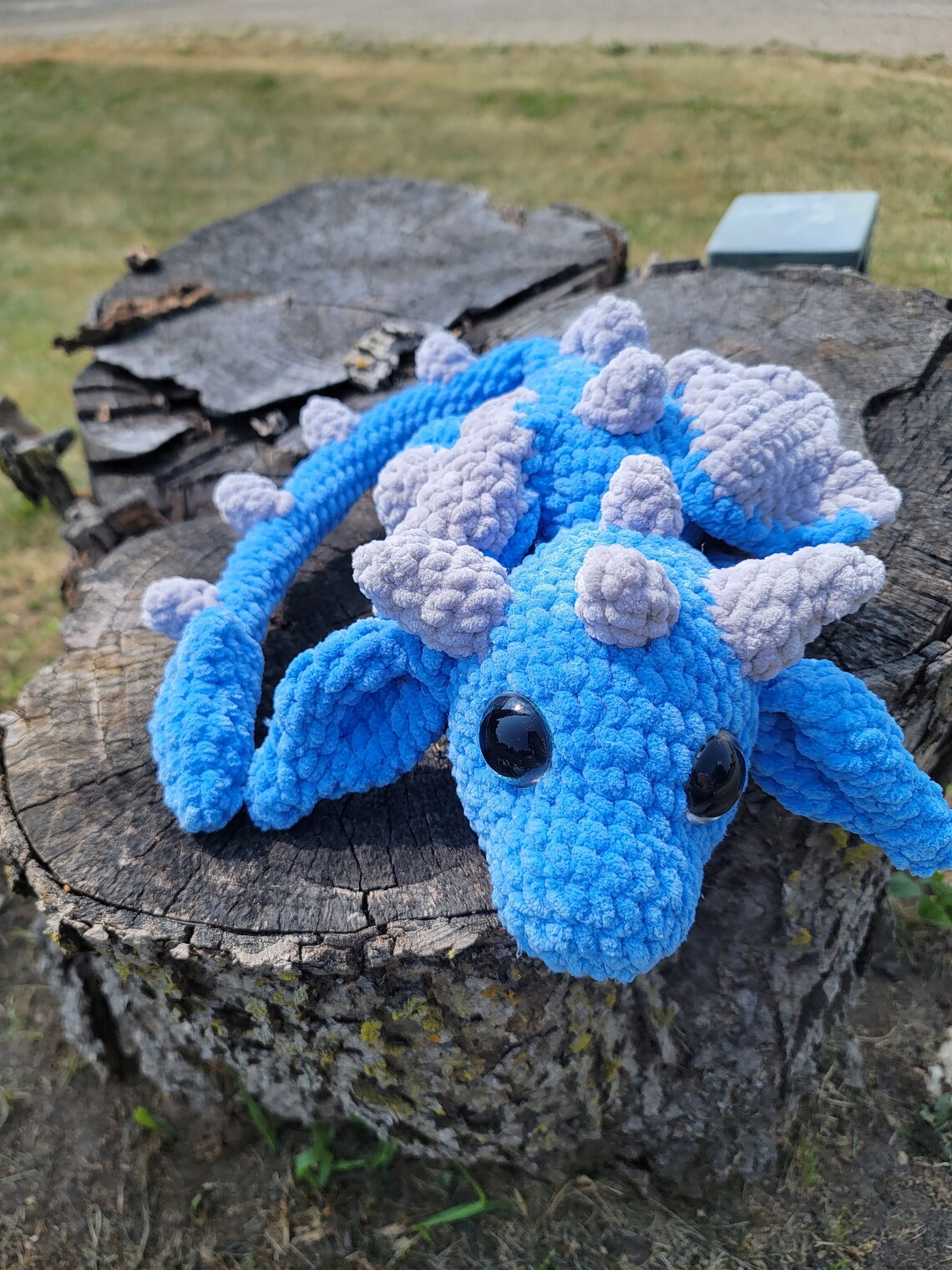 Ember the Crochet Dragon - Etsy