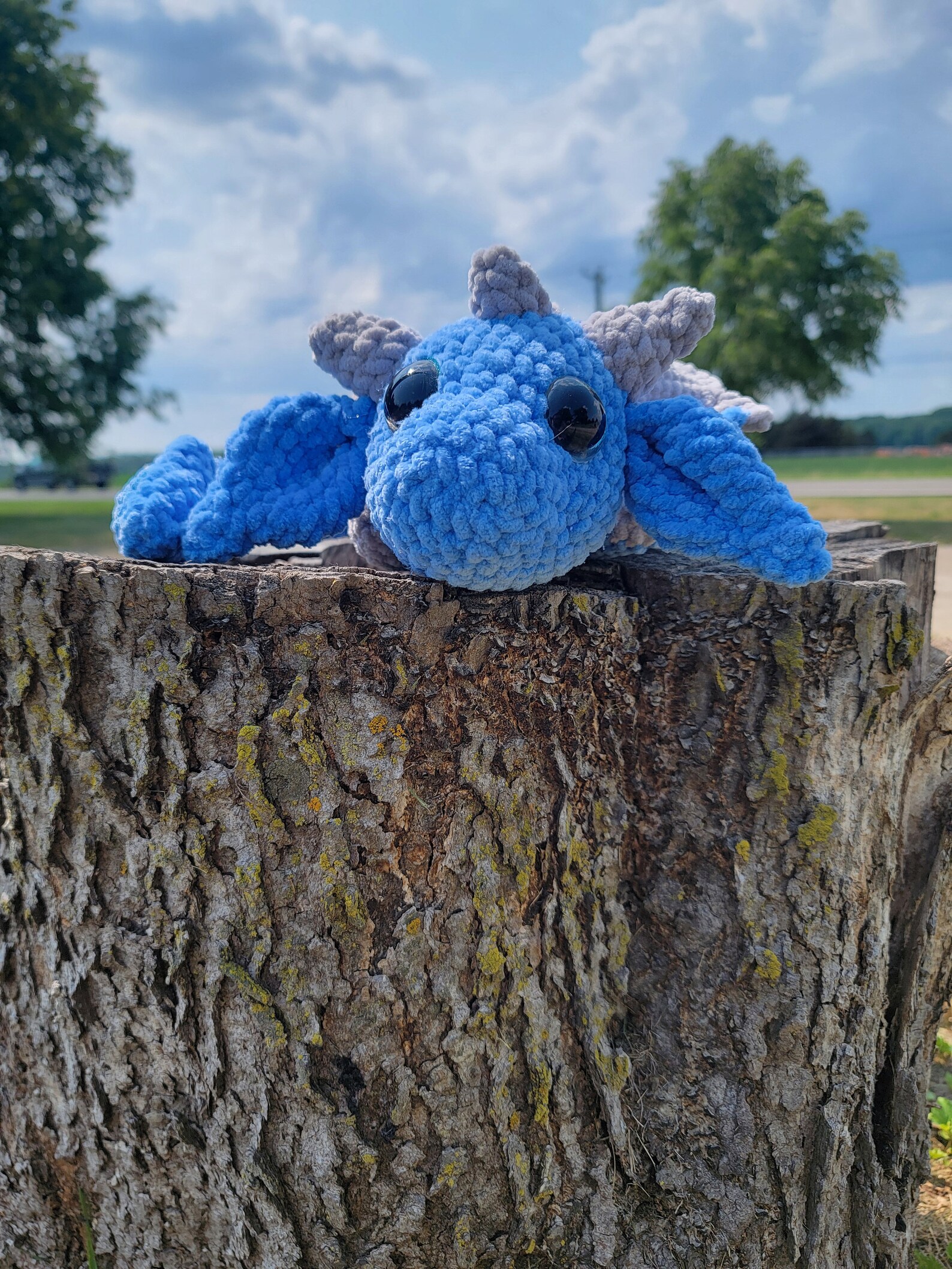 Ember the Crochet Dragon - Etsy