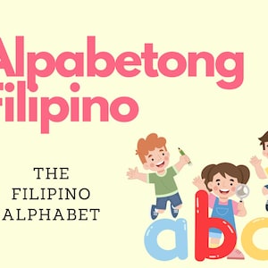 Flashcard -ang Alpabetong Filipino - the Tagalog Alphabet -A4 Printable ...