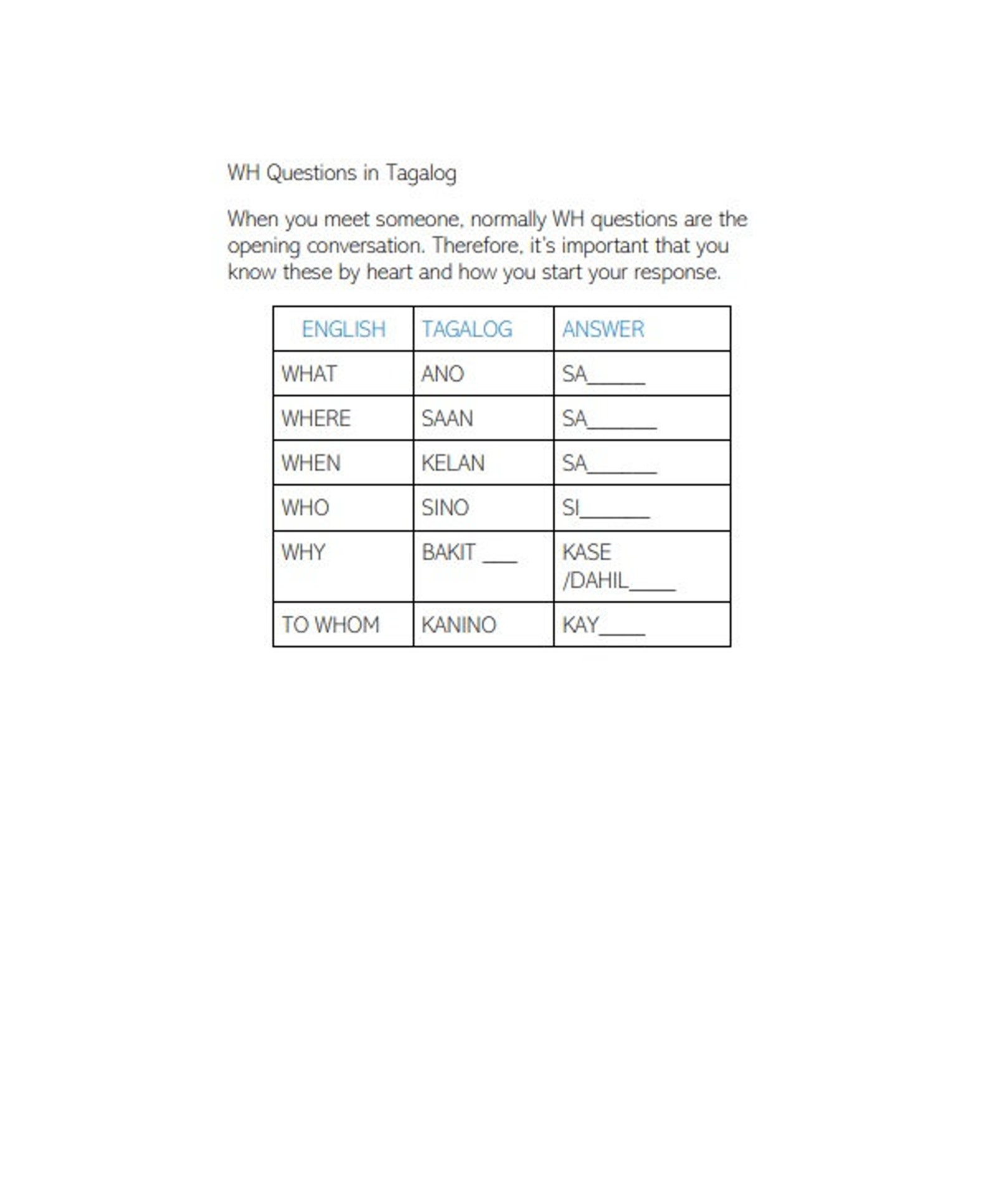 Tagalog Verbs in the Past, Present and Future Tenses: A Guide on How to ...