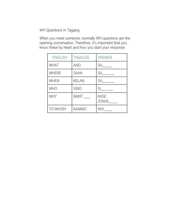 Tagalog Verbs in the Past, Present and Future Tenses: A Guide on How to ...