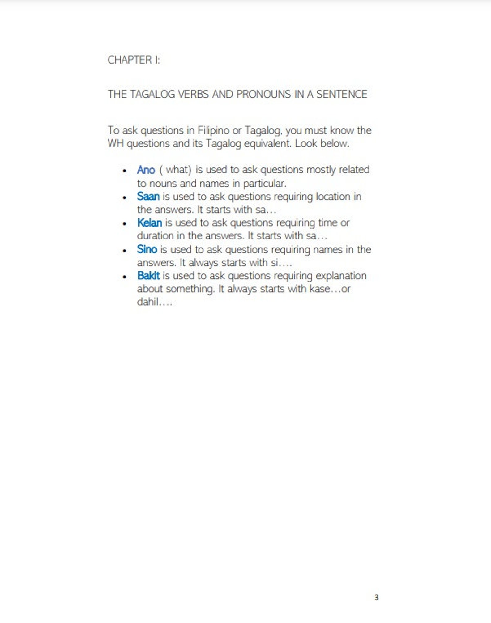 Tagalog Verbs in the Past, Present and Future Tenses: A Guide on How to ...