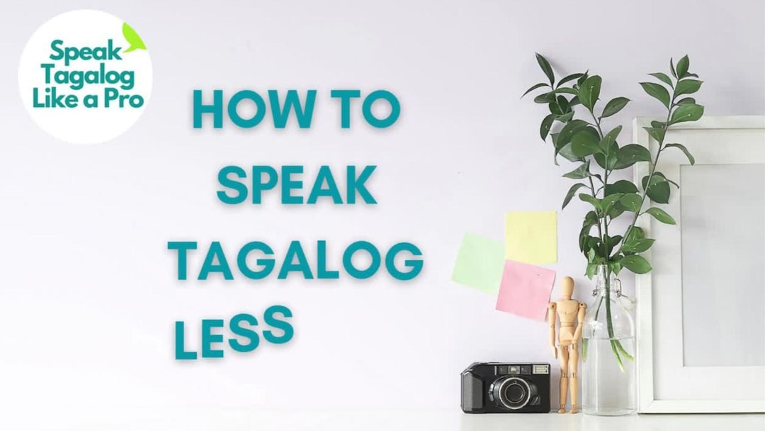 Video Lesson - How to Use Tagalog Pronouns - Etsy