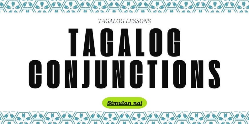 Editable Canva Template- Tagalog-english Quiz - Conjunction - Etsy