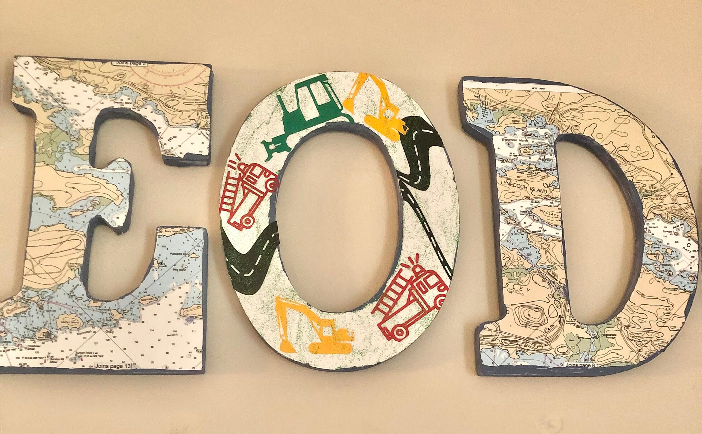 PERSONALIZED WALL LETTERS for Kids Room Nursery. 9 Inch or 13 - Etsy