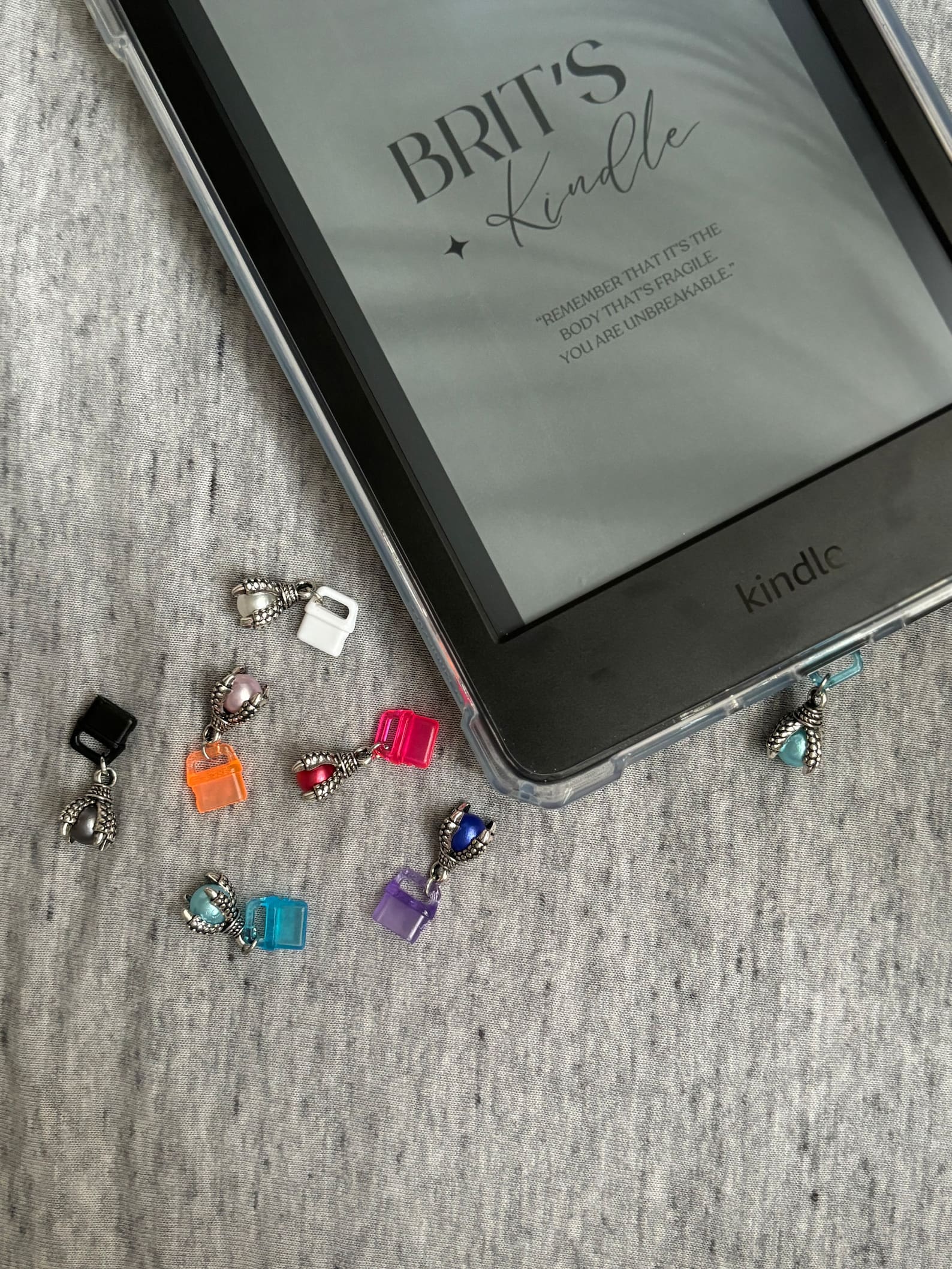 Dragon Claw Anti Dust Charm for Kindle/phone/tablet (USBC) 6 Colors - Etsy