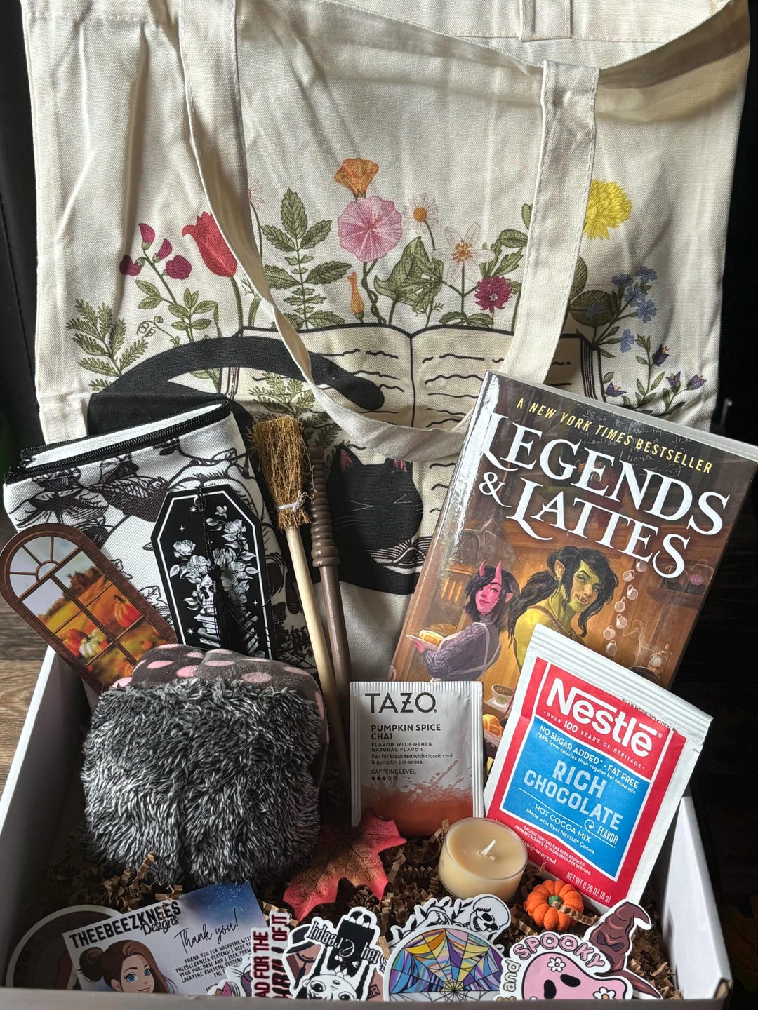 Fall Year Long Spooky Summer Book Box Blind Date With a Book Box - Etsy