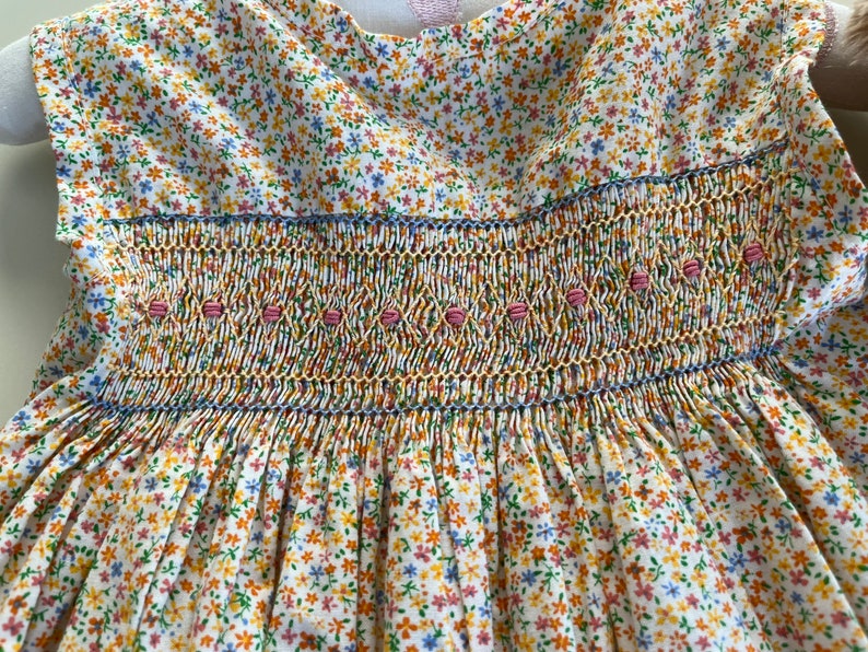 Girls Smocked Dress - Etsy