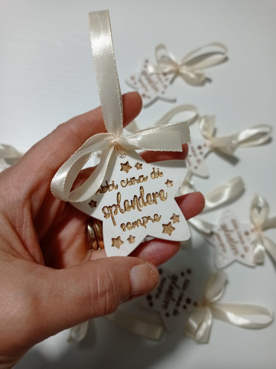 10 PCS Placeholder First Communion Baptism Graduation Confirmation With ...