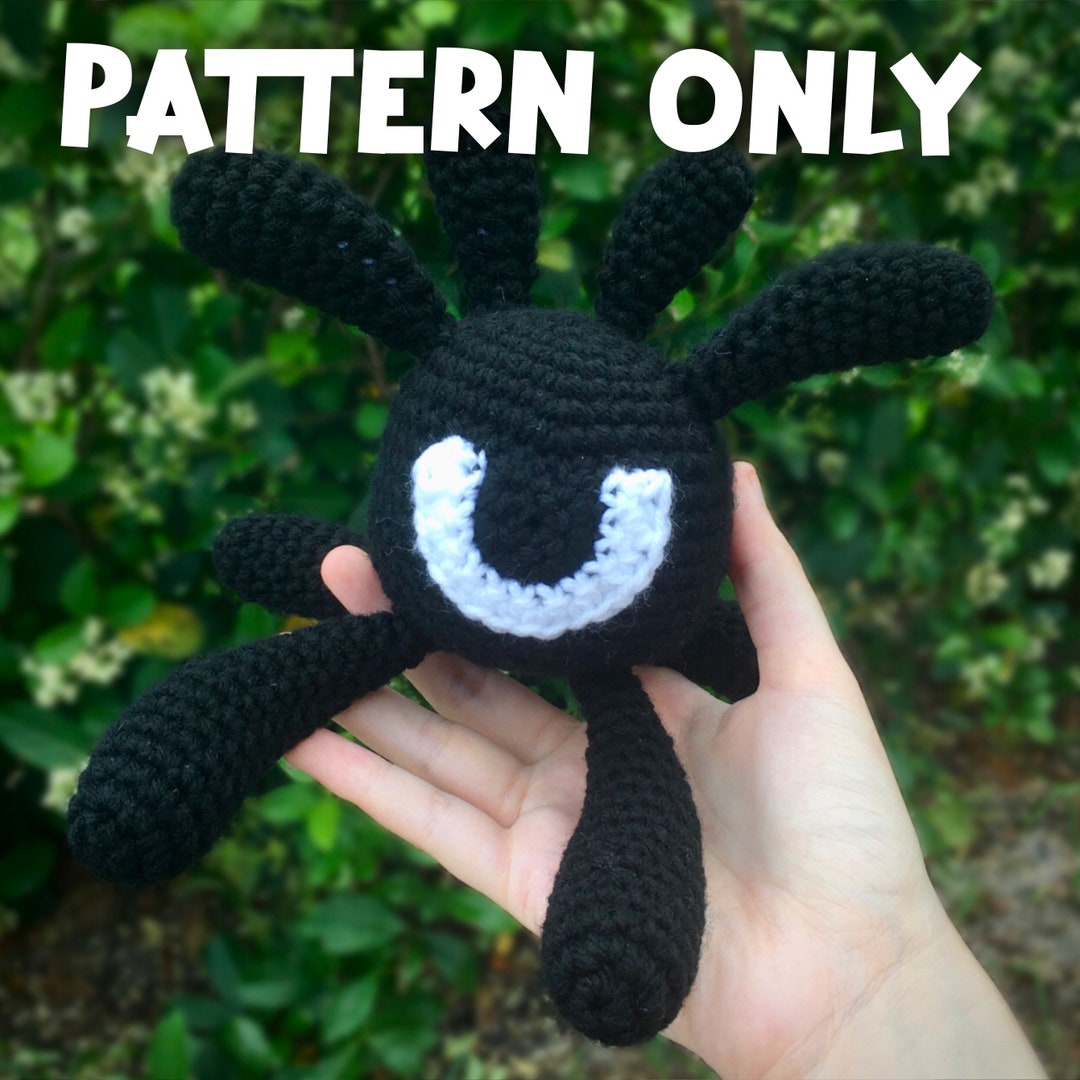 PATTERN ONLY- Phantom Crochet Plush Pattern Instructions (PDF Digital ...