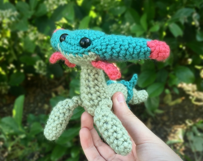 Dragapult- Cute Crochet Amigurumi Handmade Plush - Etsy Canada