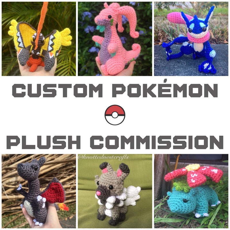 Custom Oc Plushie - Etsy