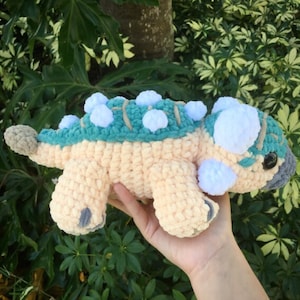 PATTERN ONLY- Bumpy Ankylosaurus Cute Crochet Plush Pattern ...