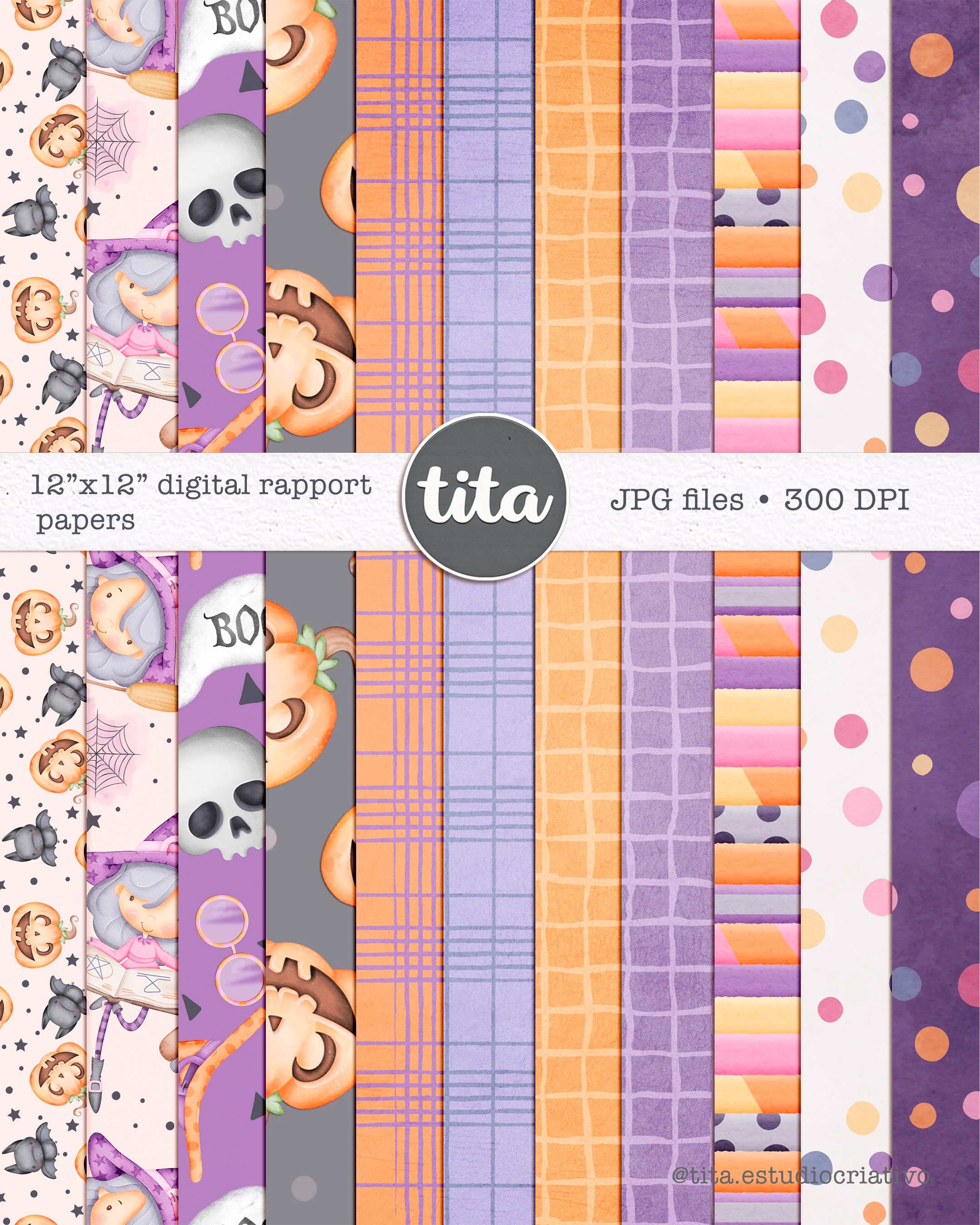 Halloween Pink Witches Clipart Watercolor Witches and Digital - Etsy