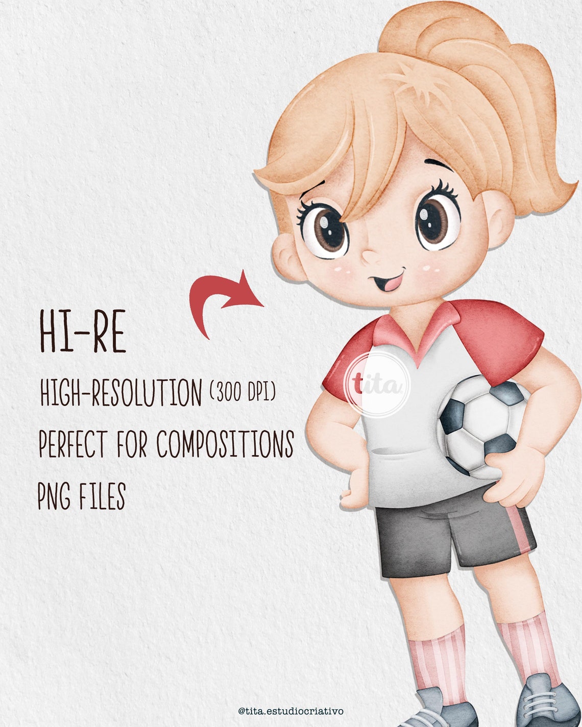 Soccer Clip Art Set in Watercolor Football and World Cup - Etsy