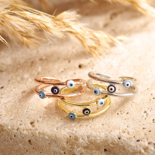 Evil Eye Rings - Etsy