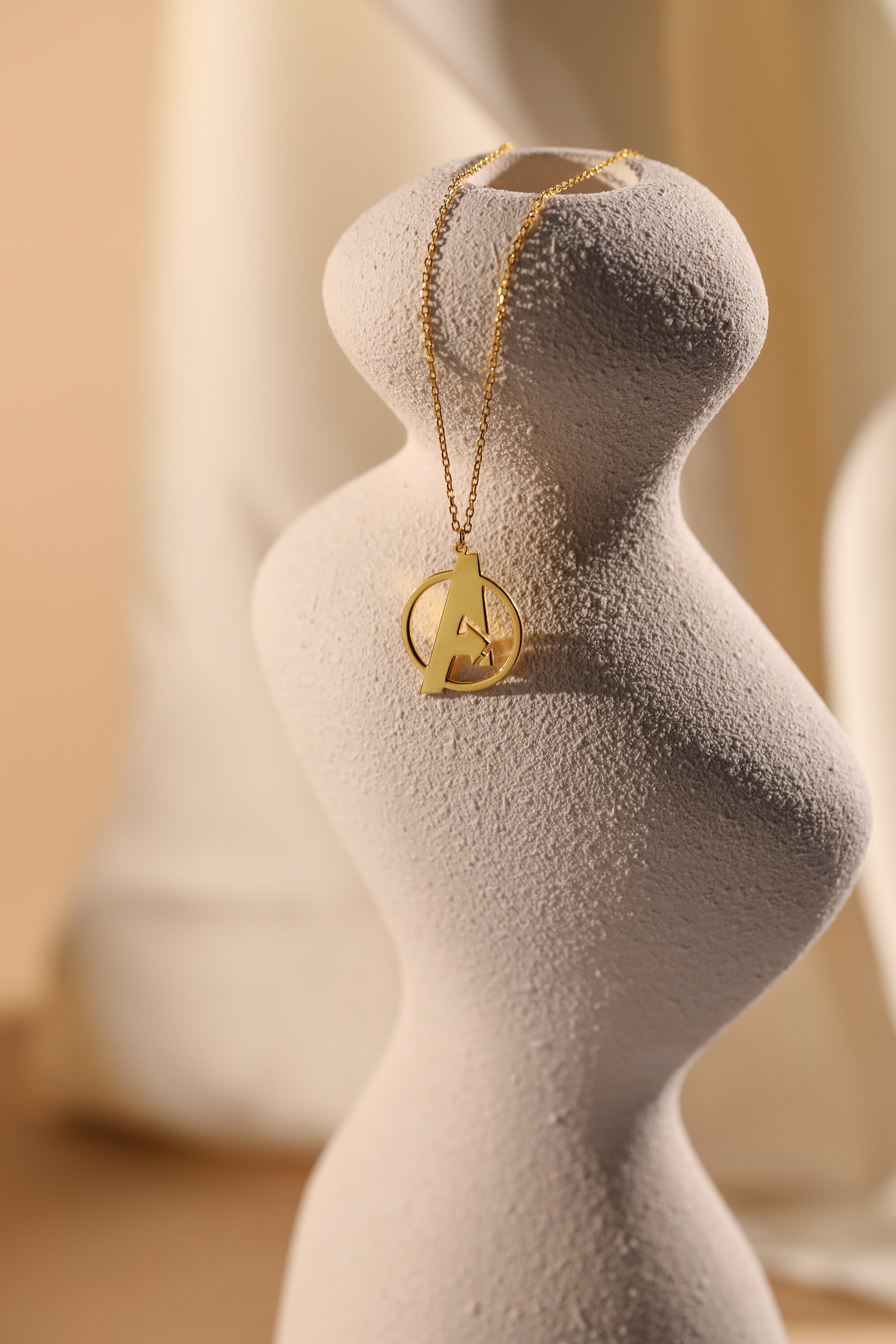 Handmade Avengers Endgame Symbol Necklace Sterling Silver | Etsy