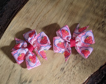 Elmo Bow | Etsy