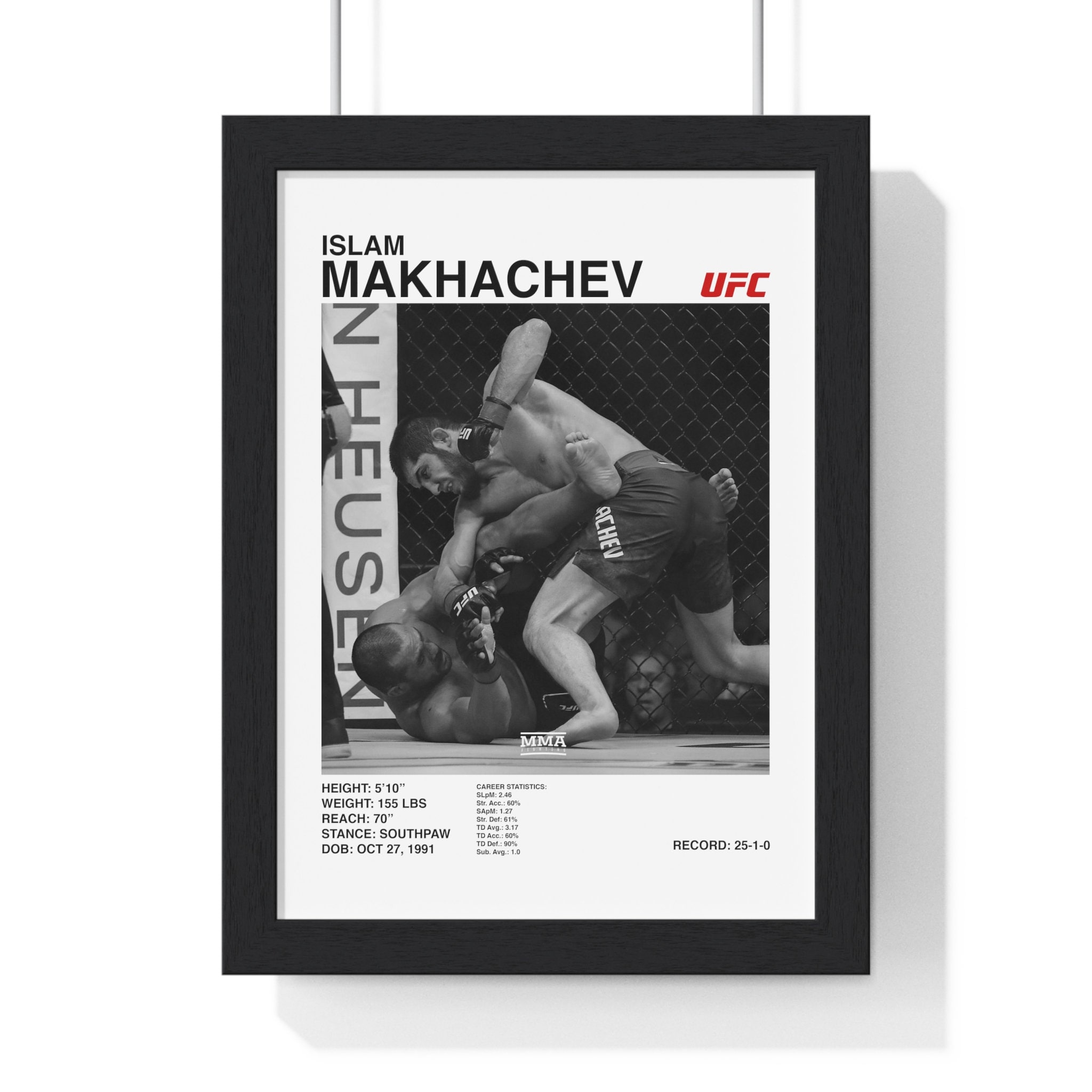 Islam Makhachev UFC DIGITAL Poster Wall Art - Etsy