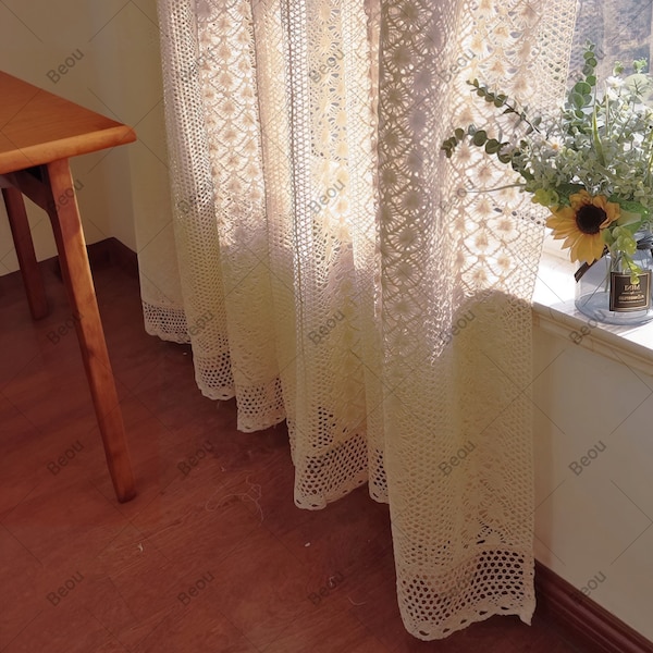 Knit Curtains - Etsy