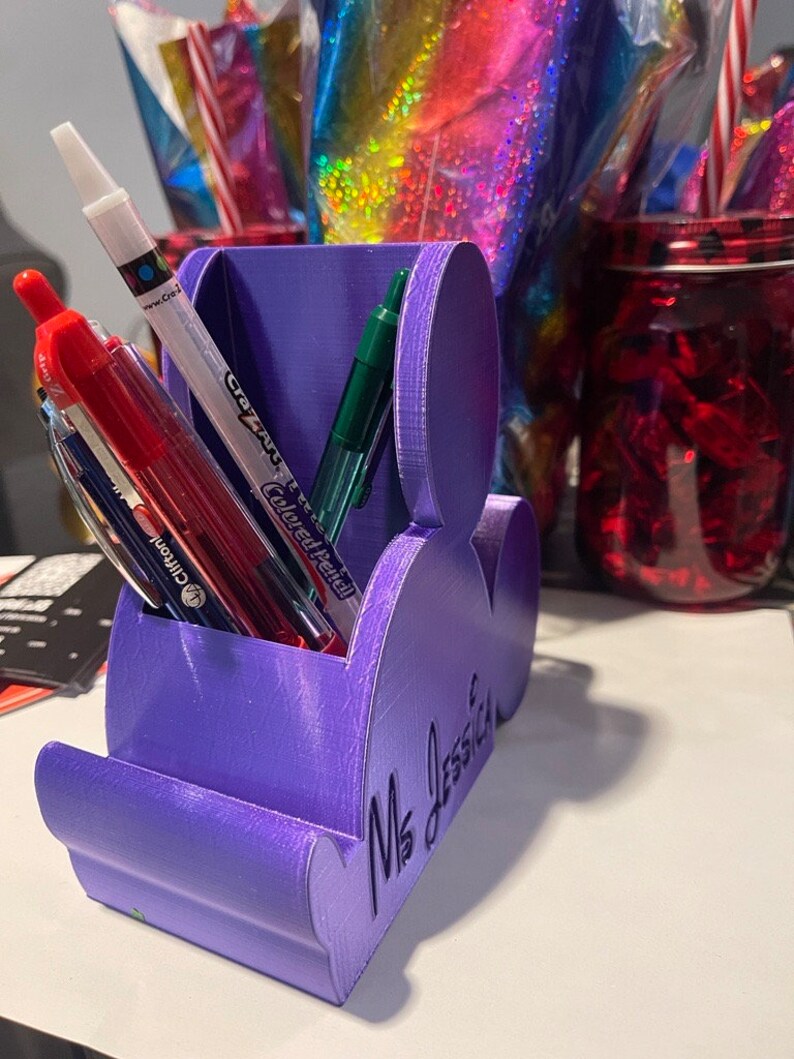 Mickey Mouse Pen and Accessory Holder - Etsy