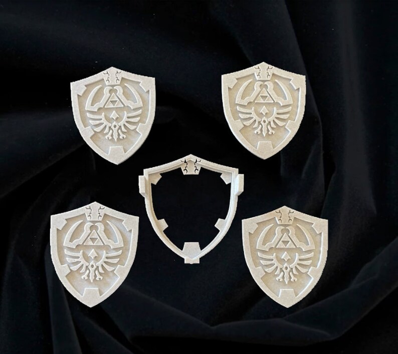 Hylian Shield Coasters From Zelda - Etsy